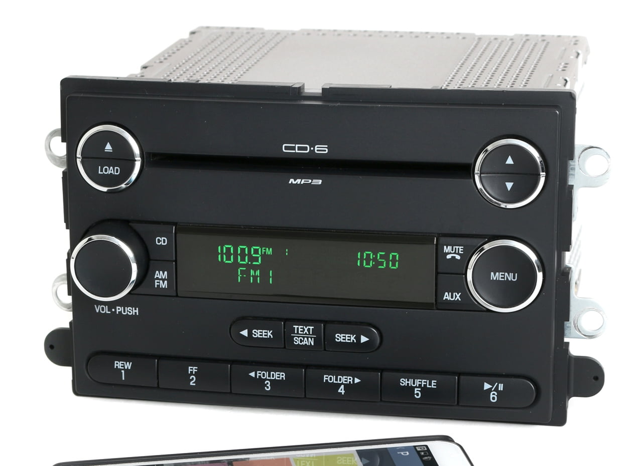 Restored Ford Taurus 08-09 AM FM 6 Disc CD Radio w Bluetooth Music 8G1T ...