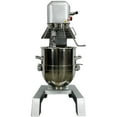 NSF 40Qt 3-Speed Adjustable Stainless Steel Stand Mixer Commercial ...
