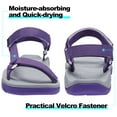 OutPro Womens Hiking Sandals Comfort Athletic Sandals Flat Walking ...