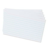 Pen + Gear Ruled Index Cards, 3" x 5", 100 Count, White - Walmart.com