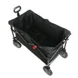 Free Shipping! Ozark Trail Multi-Purpose Big Bucket Cart Black Wagon 24 ...