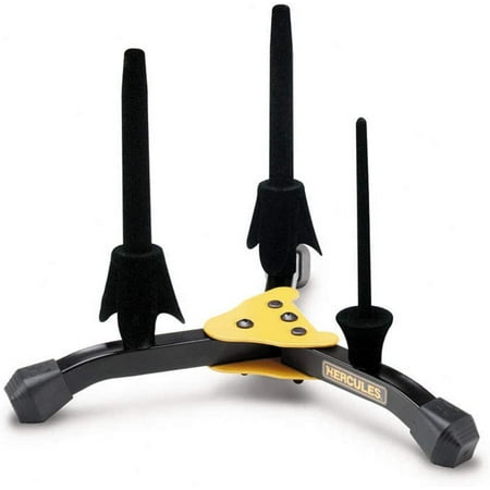 Hercules DS543BB 2 Clarinet or Flute, and 1 Piccolo Stand with Bag ...