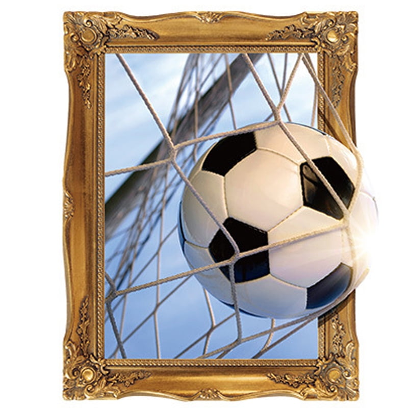 Click here for Coofit Football Wall Sticker Creative 3d Soccer Wa... prices