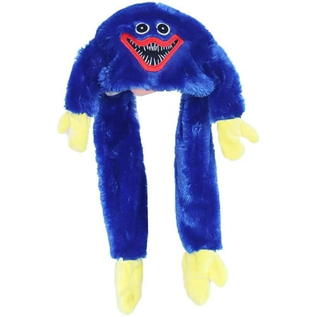 Poppy Playtime Huggy Wuggy Hat Ear Hat Plush Hat Cap,Pinch Airbag Dress ...