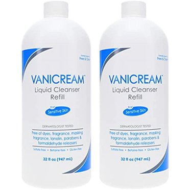 2 Pack Free & Clear Liquid Cleanser Refill for Sensitive Skin 32 Oz ...