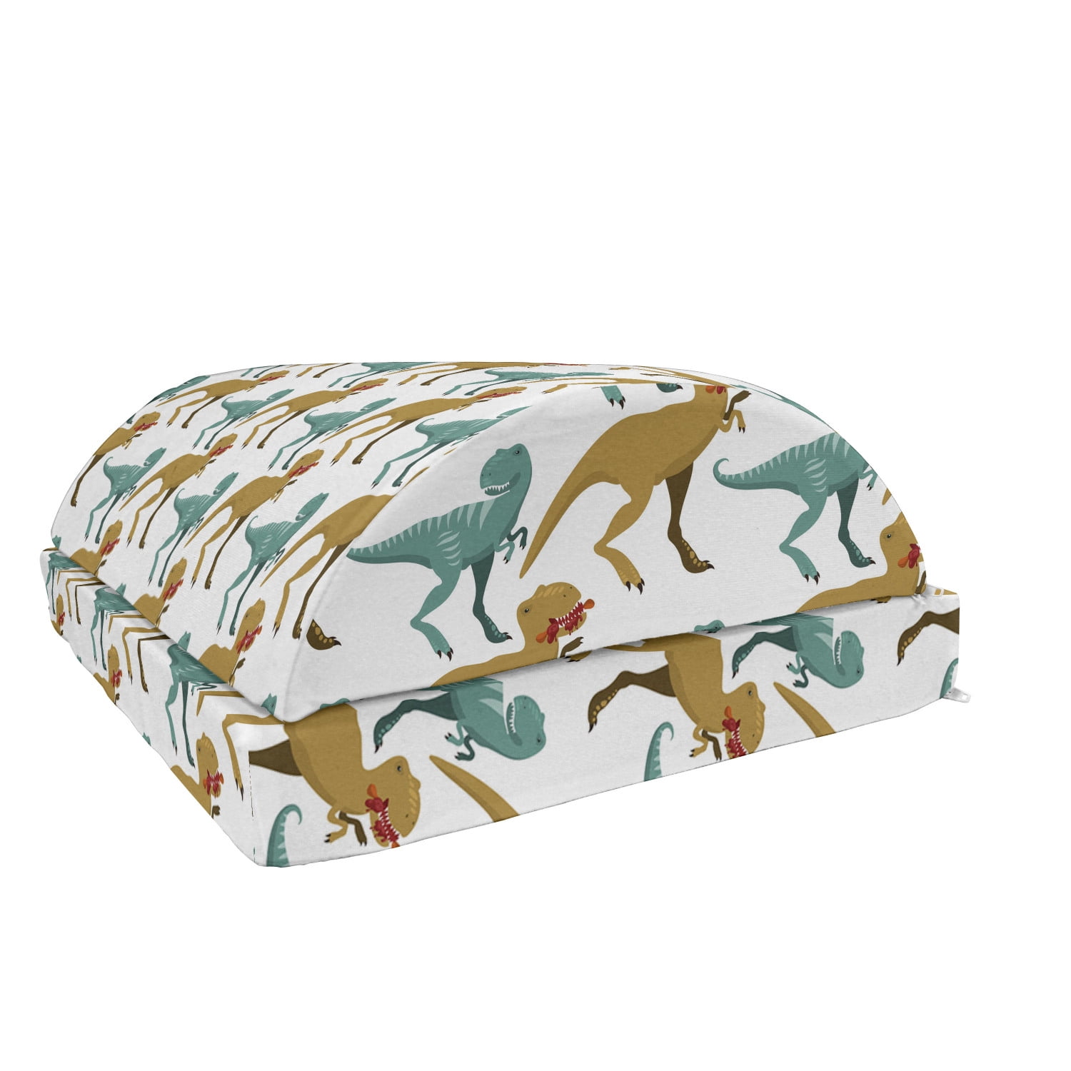 Animals Foot Rest, Jurassic Theme Dinosaurs Patterns Prehistoric ...