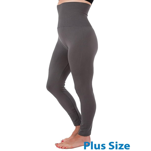 Kuda Moda - High Waist Tummy Control Full Length Legging Compression ...