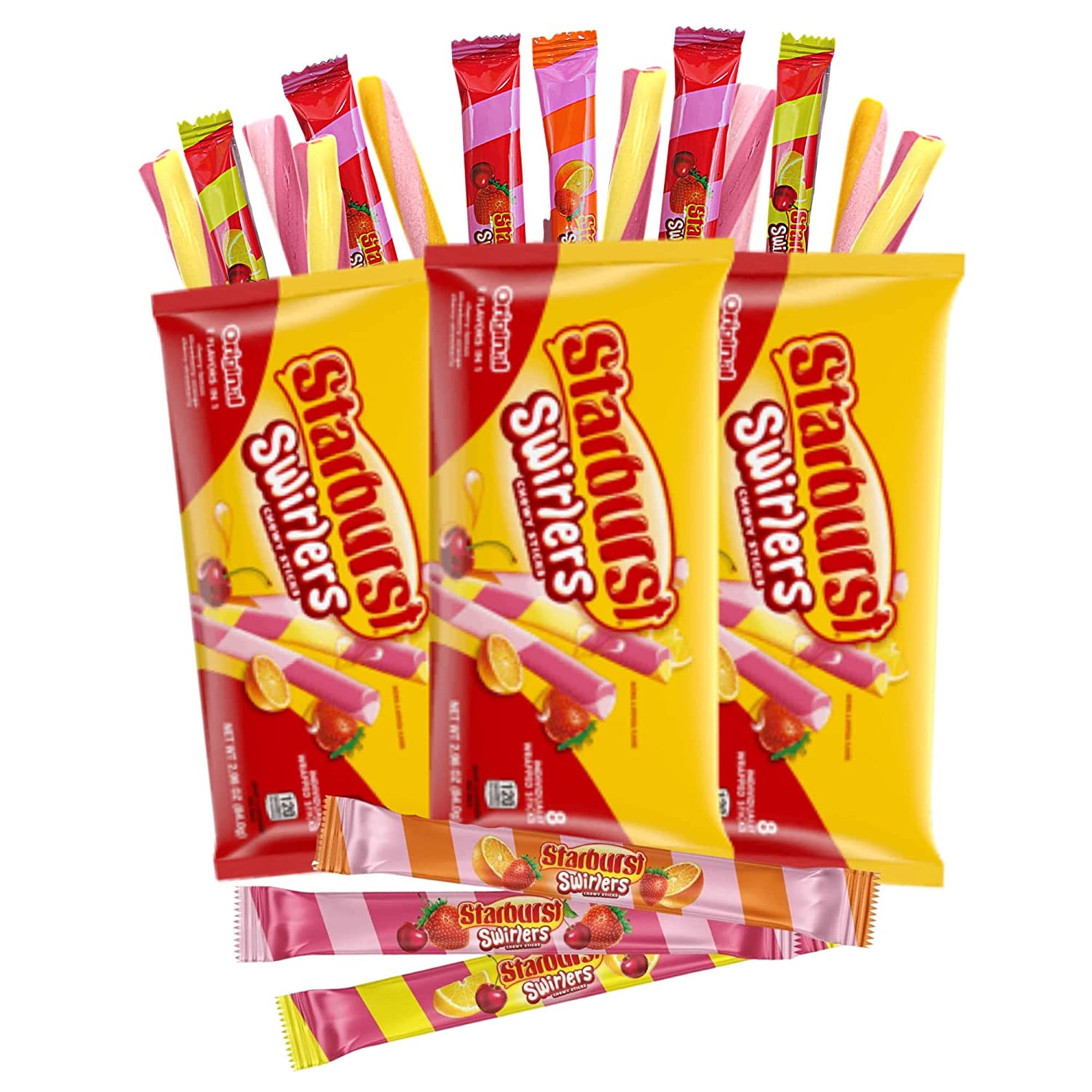 Starburst Swirler Chewy Straws, Individually Wrapped Shareable Candies ... Starburst Swirler Chewy Straws, Individually Wrapped Shareable Candies ...