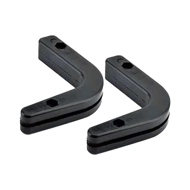 Colaxi 2Pcs Dumbbell Rod Racks Wall Mounted Barbell Rack Weight Bar ...