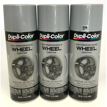 Duplicolor HWP102 - 4 Pack High Temp Wheel Coating Spray Paint for ...