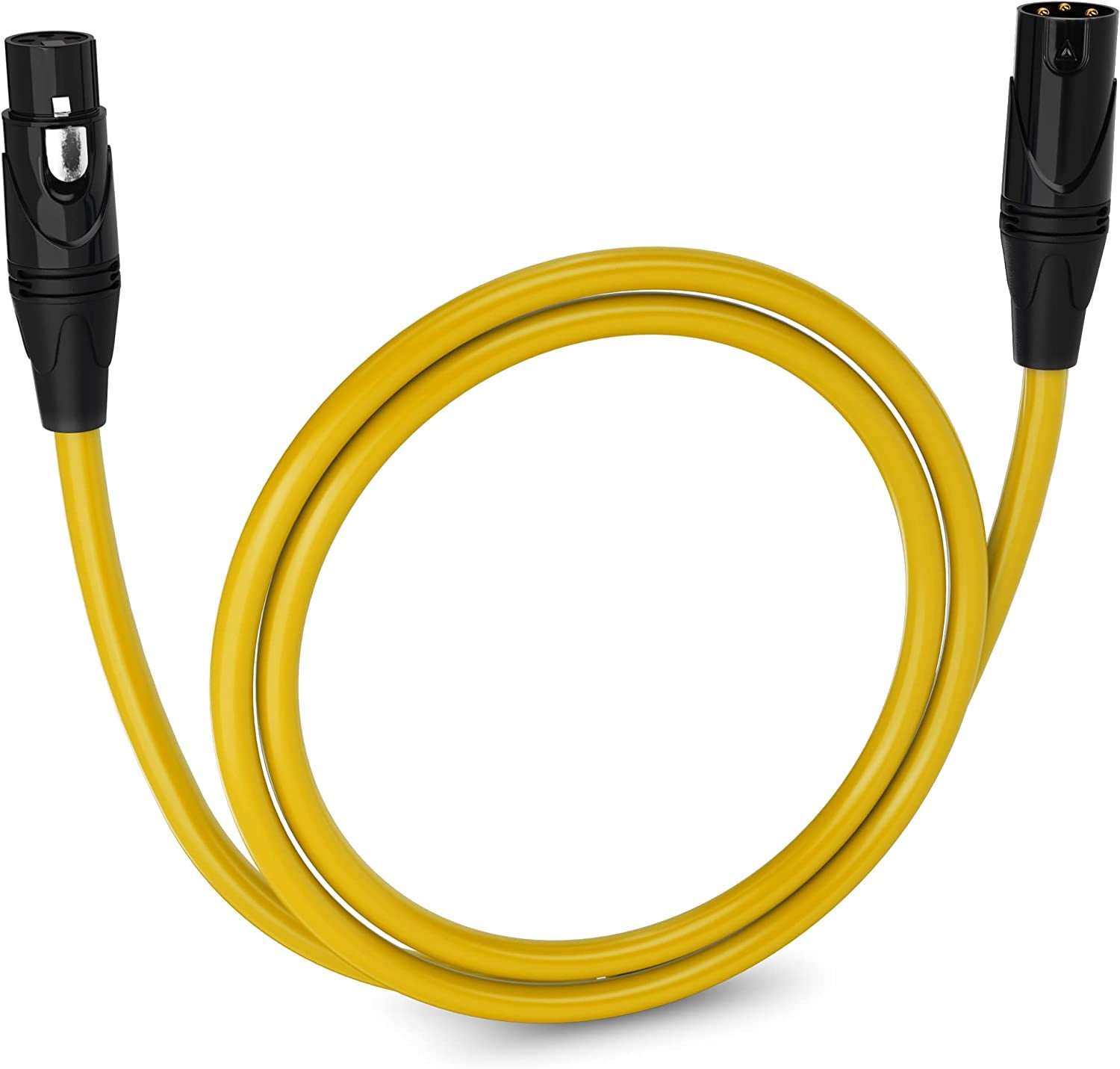 LyxPro 3 feet Microphone XLR Cable, Male to Female, 3 Pin Mic Cable ...