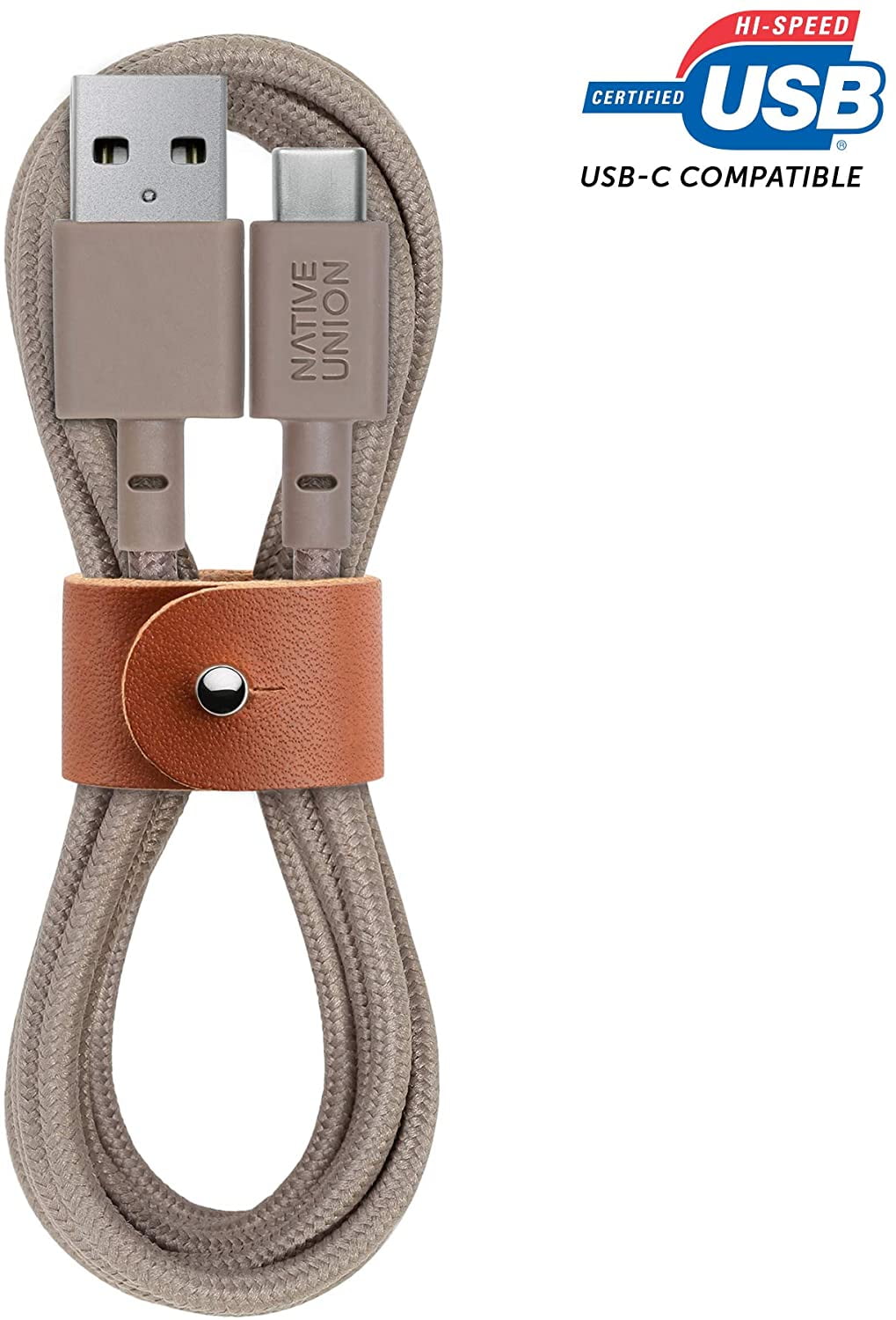 Native Union Belt Cable USB-C to USB-A - 4ft Ultra-Strong Charging ...