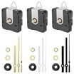 Uxcell Clock Hands Kit, 3 Set Wooden Clock Mechanism Movement Wall ...