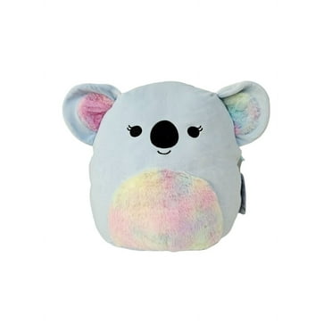 Squishmallows FuzzAMallow Official 12 inch Bubba the Purple Cow with ...