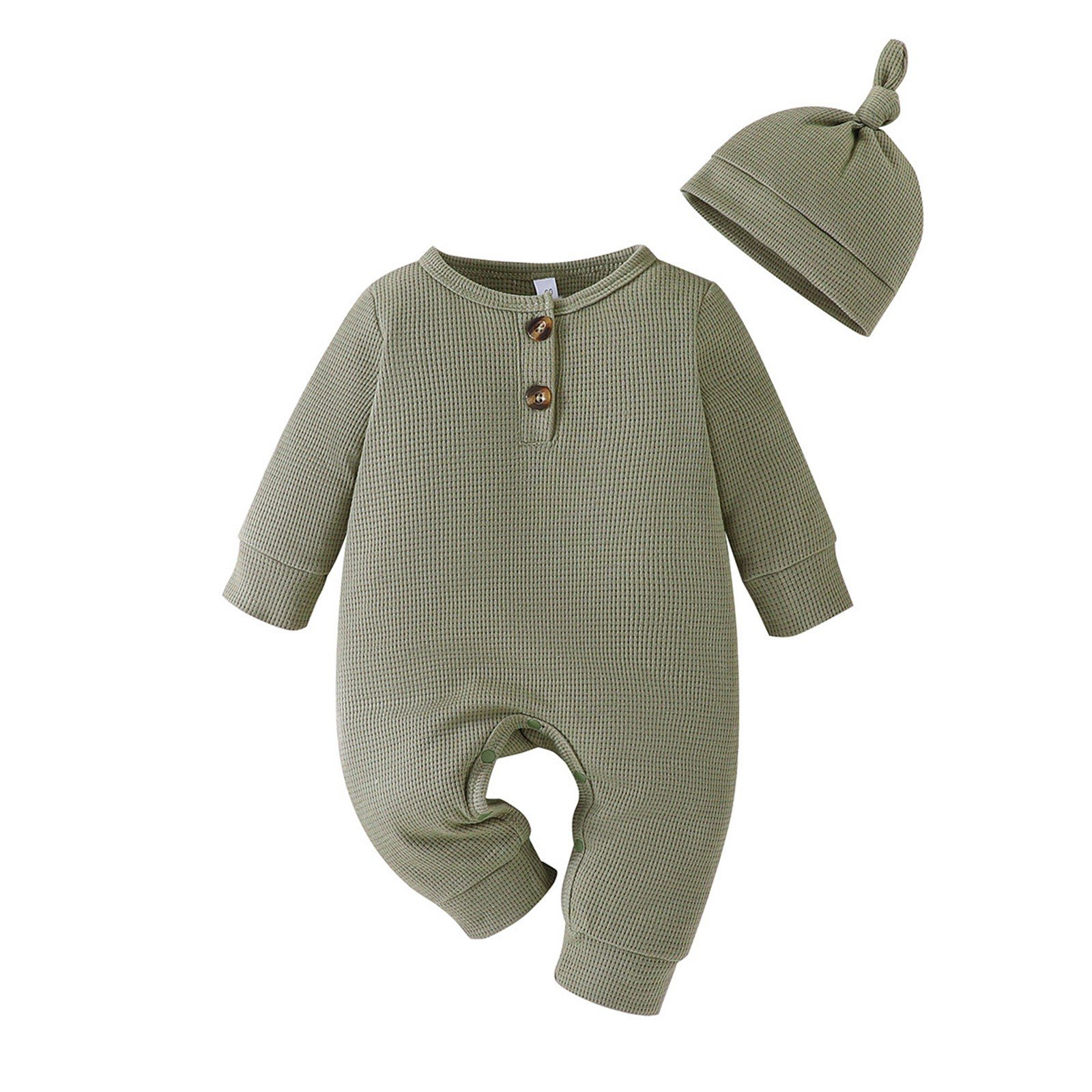 Click here for Vdgthytj Newborn Baby Long Sleeve Romper Crewneck... prices