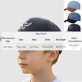 Afelkas Baseball Cap for Kids-Adjustable Washed Cotton Golf Toddler Hat ...