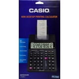 Casio HR-170RC 12-Digit Display Printing Calculator, Battery Operated ...