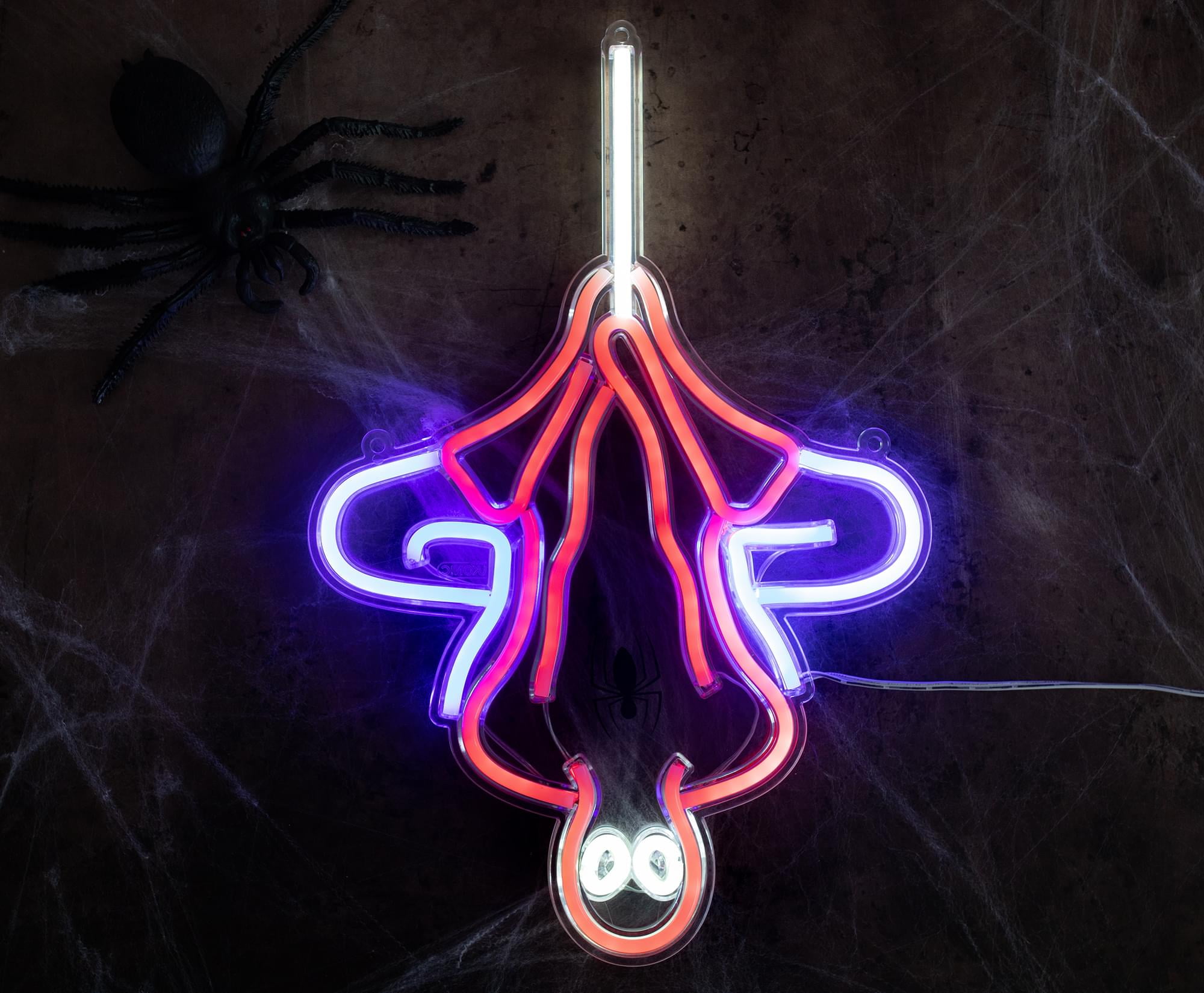 Marvel Spider-Man Hanging LED Neon Wall Light Sign - Walmart.com