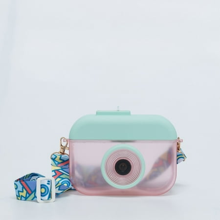 Camera Bottle Portable Cup 400ML Camera Bottle Travel Cup With Straw ...