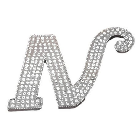 2BhipBuckles - Rhinestone Monogram Letter "N" Belt Buckle - Walmart.com