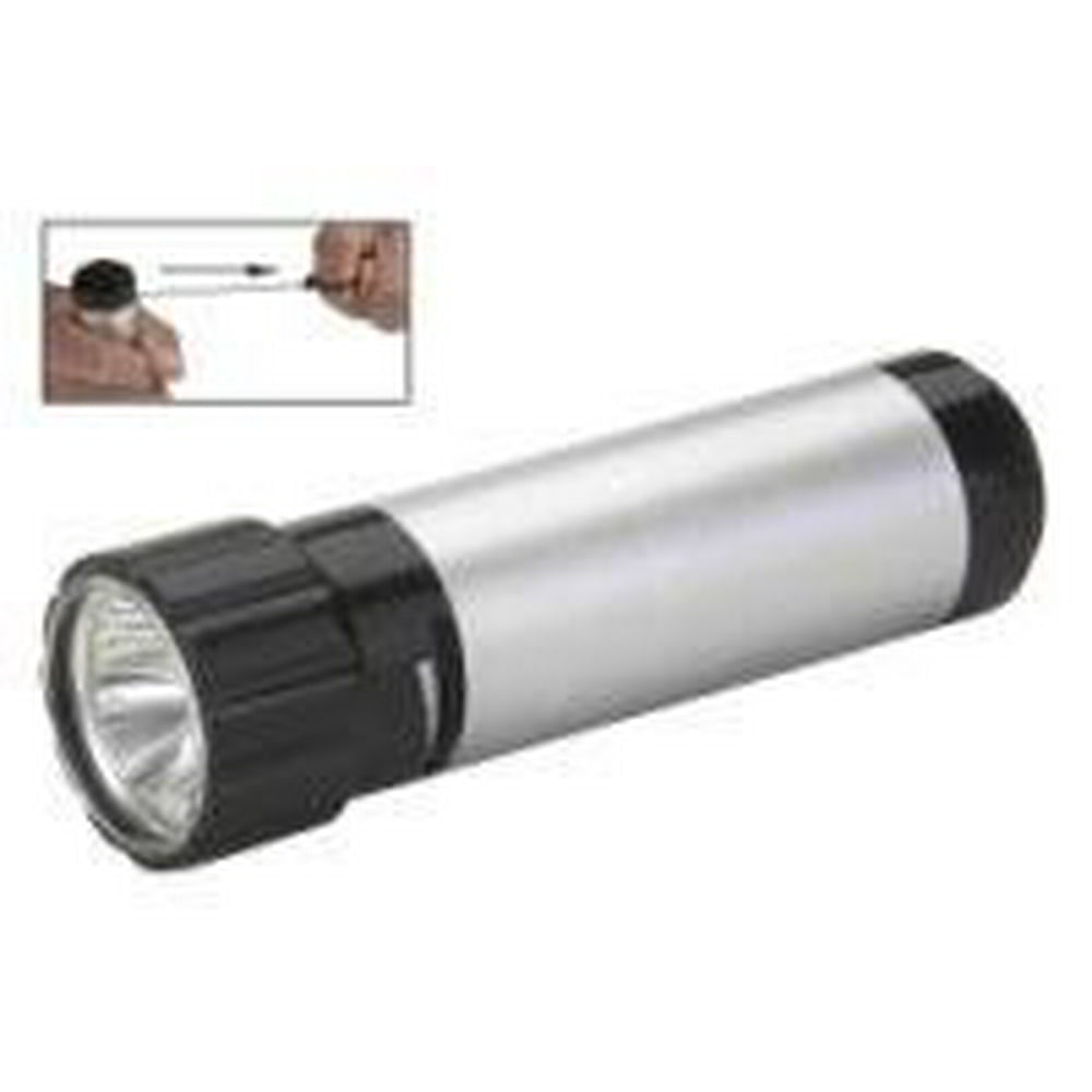 LED Flashlight environmental friendly green Human powered, rechargable ...