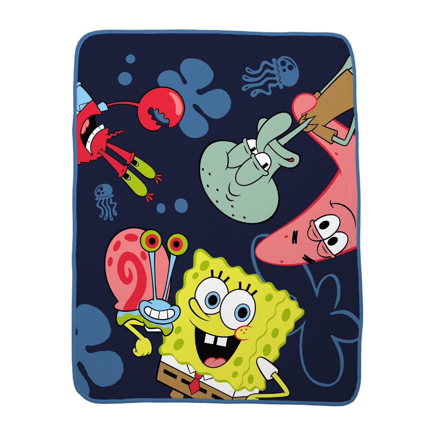 Click here for Spongebob Squarepants Spongebob Happy Sb Throw Twi... prices