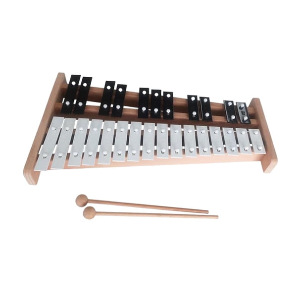 27 Key Glockenspiel Xylophone Musical Educational Instrument for Music ...
