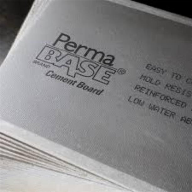 National Gypsum CB0314 Perma Base Cement Board - 0.25 in. x 3 x 5 ft ...
