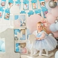 NOGIS 1st Birthday Photo Banner for Baby from Newborn to 12 Months ...