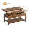 "GUNAITO 41.73"" 4 in 1 Lift Top Coffee Table with Hidden Storage ...