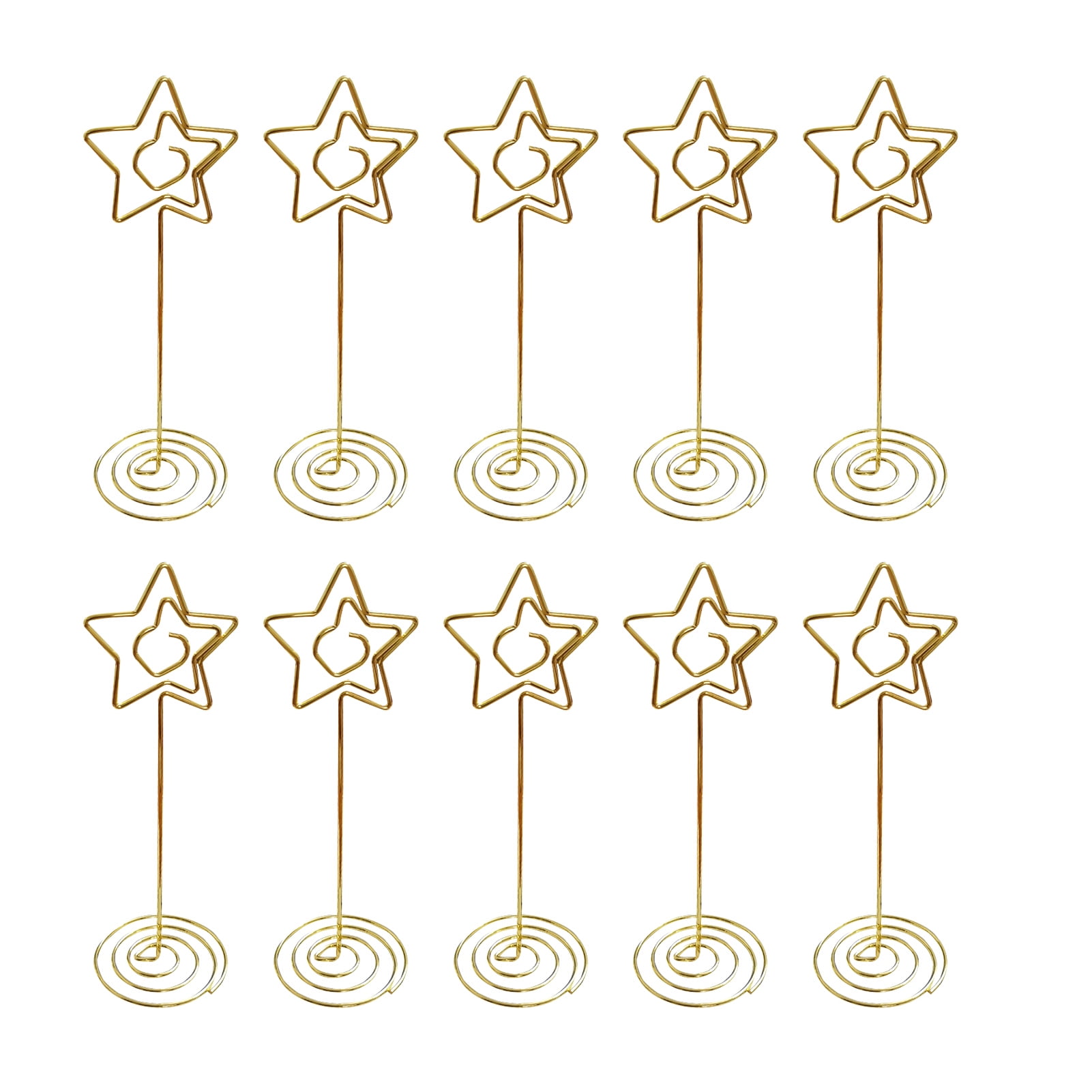 10pcs Wedding Party Centerpieces Table Number Holder Place Card For ...