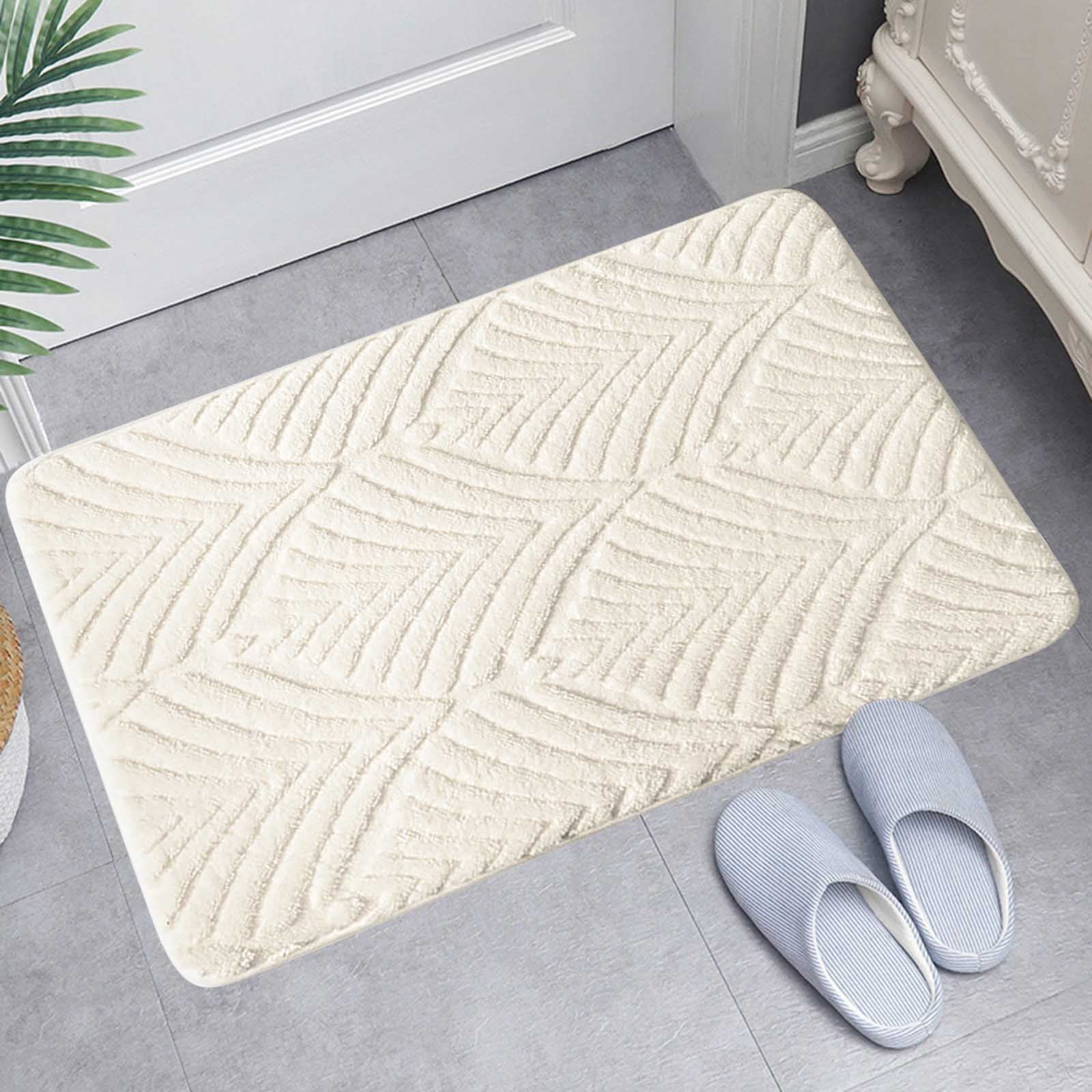 Click here for Dvkptbk White Bath Mat  Super Absorbent Bathroom R... prices