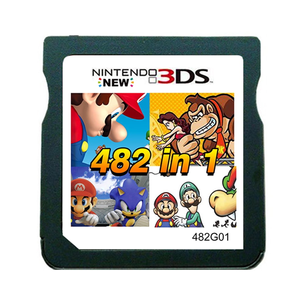 520 en 1 NDS Game Pack Card Compilaciones para 3DS 3DS NDSi Y NDS (482 ...