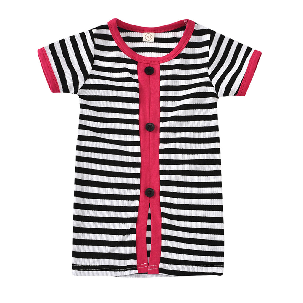 Penkiiy Toddler Baby Kids Girls Striped Print Dress Casual Clothes Tutu penkiiy-toddler-baby-kids-girls-striped-print-dress-casual-clothes-tutu