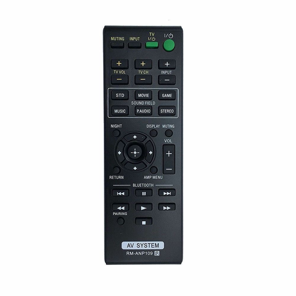 New RM-ANP109 Remote Control for Sony AV System HT-CT260 SA-CT260 HT ...
