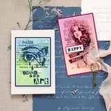 1sheet Custom PVC Plastic Clear Stamps for Scrapbooking Photo Album ...