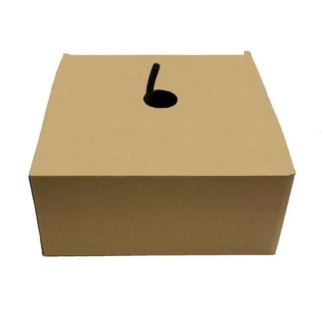 1" Split Wire Loom Tubing Dispenser Polyethylene 75 FT Box - Walmart.com