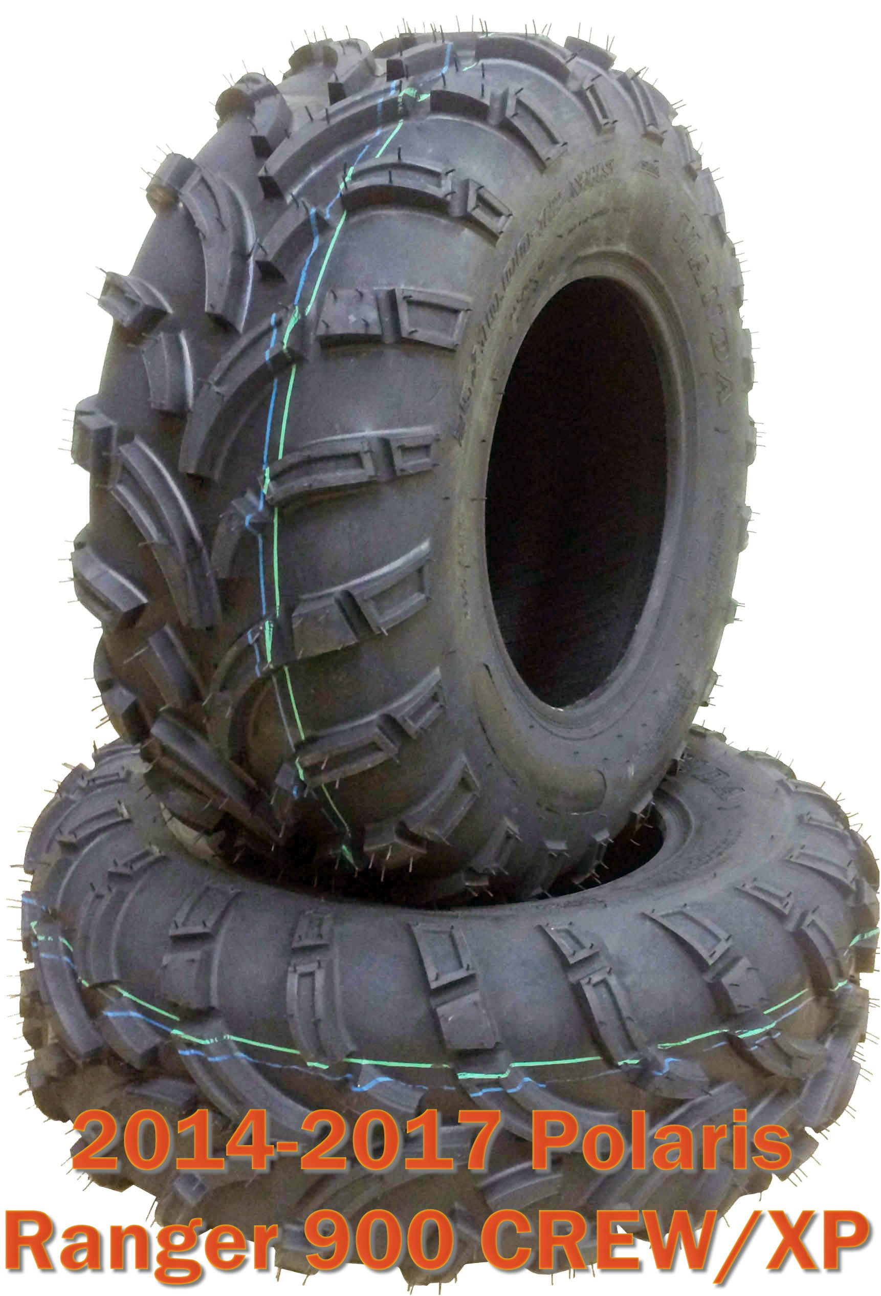Set 2 front ATV Tires 26x9-12 for 14-17 Polaris Ranger 900 CREW/XP ...