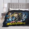 Katsuki Bakugo Fleece Blanket Throw Soft Cozy Plush Blanket For Couch ...