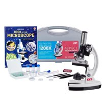 AmScope 120X-1200X Kids Beginner Microscope STEM Science Sets for ...