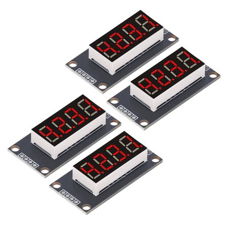 Digit Display Board,4 Sets Digital Tube Segment Display Module Digital ...