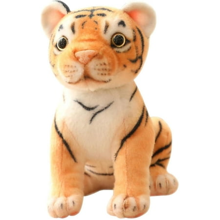 Plush Animal Simulation Tiger Plush Toy Ornaments Siberian Tiger Cub ...