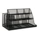 Mind Reader 14 Compartment 3 Tier Large Breakroom Condiment Organizer ...