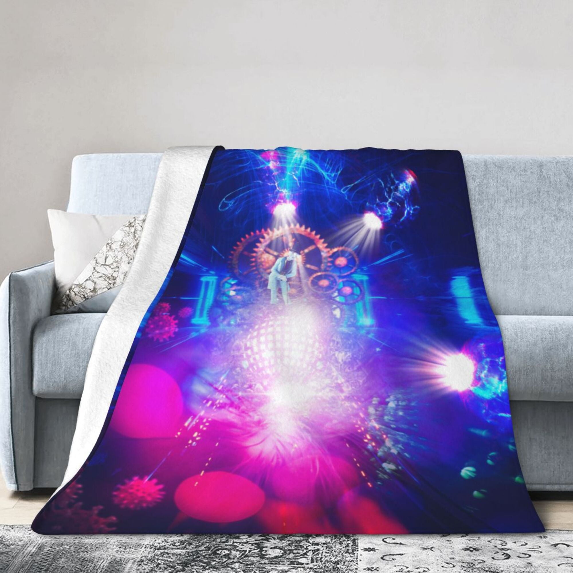 Throw Blanket Cyberpunk Mystic Future Surreal For Couch-Ultra-Soft ...