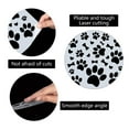 PET Plastic Drawing Painting Stencils Templates Square Creamy White Paw ...