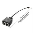 Ethernet Splitter RJ45 1 Male to 2 Female LAN Ethernet Cable Splitters ...