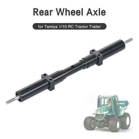 for Tamiya 1/10 RC Tractor Truck Trailer 167mm Rear Wheel Axle Metal ...