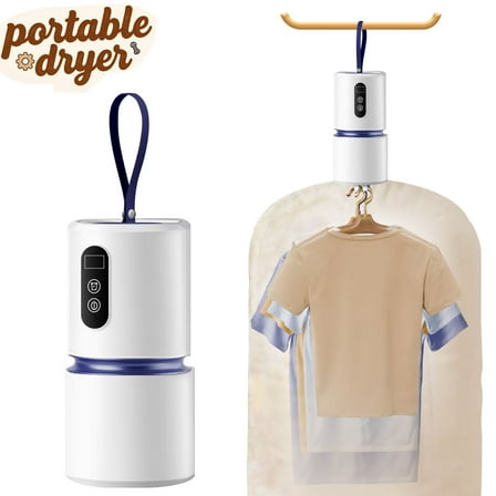 Topcobe Portable Clothes Dryer, Compact Laundry Dryers, Electric Dryers ...
