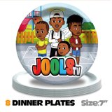 Jools TV Birthday Plates Supplies Decorations Decor Backdrop Banner ...