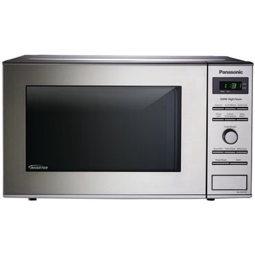 Panasonic Genius Sensor 2.2 Cu. Ft. 1250W Countertop Microwave Oven ...